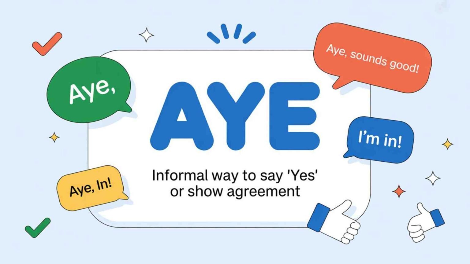 What Does Aye Mean in Text | Friendly Slang Explained for 2026